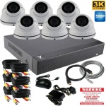 6 Camera CCTV System for sale at low price